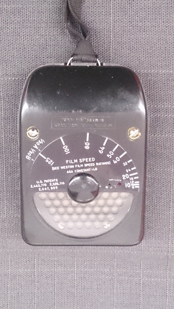 Weston Light Exposure Meter, Model 853, Made In Newark, N.J U.S.A ...