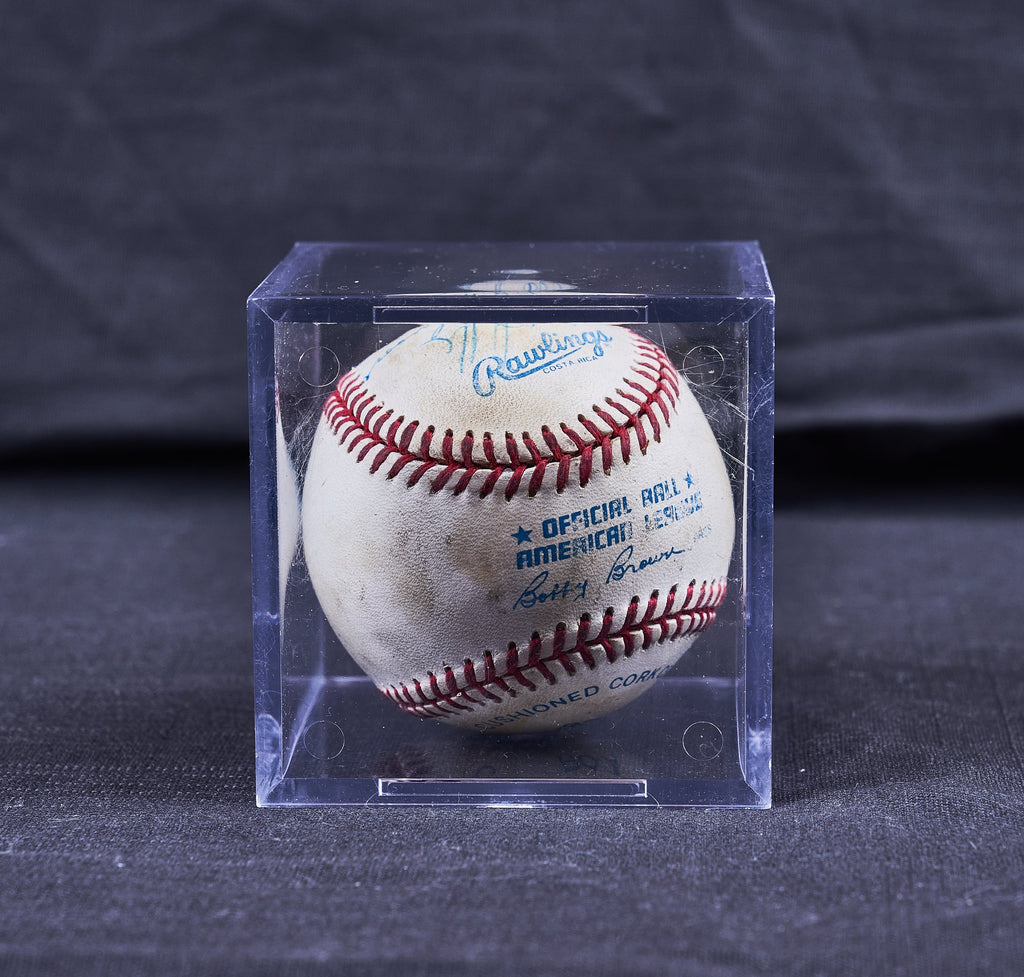 Signed, Official Rawlings American League Baseball, Five Signatures ...