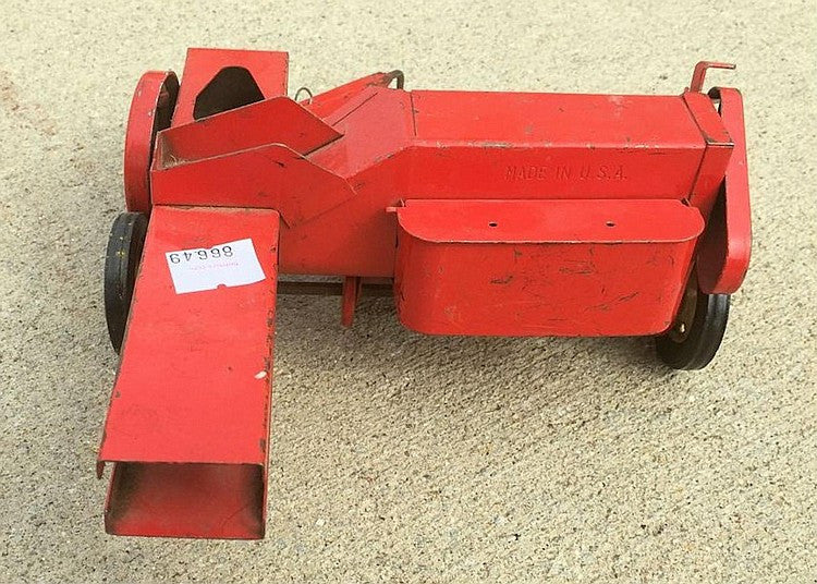 Toy, Tru-Scale Hay Baler Farm Equipment, Pressed Steel, Red, U.S.A ...