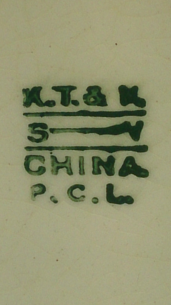 Knowles Taylor & Knowles (KT&K) Bluebird China, Oval Serving Platter ...