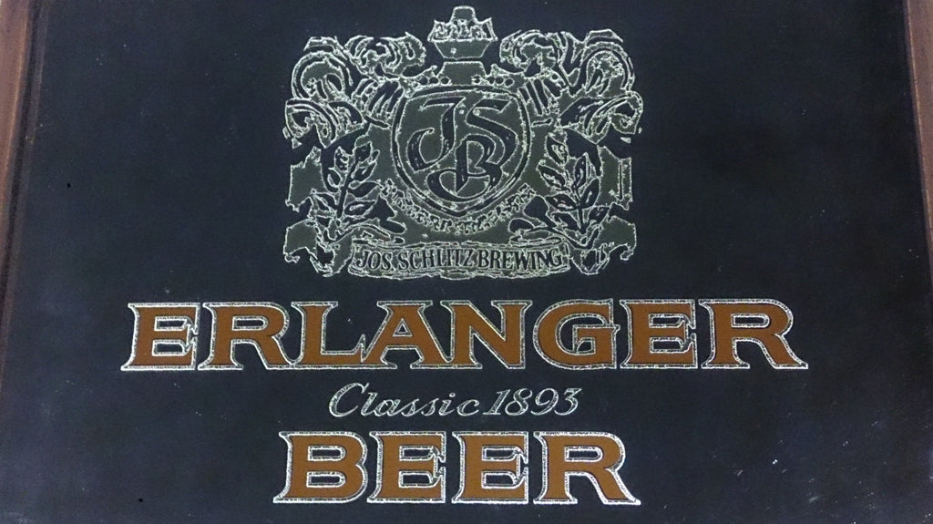 Erlanger Beer Advertisement, Framed, Bar Mirror. – Roadshow Collectibles