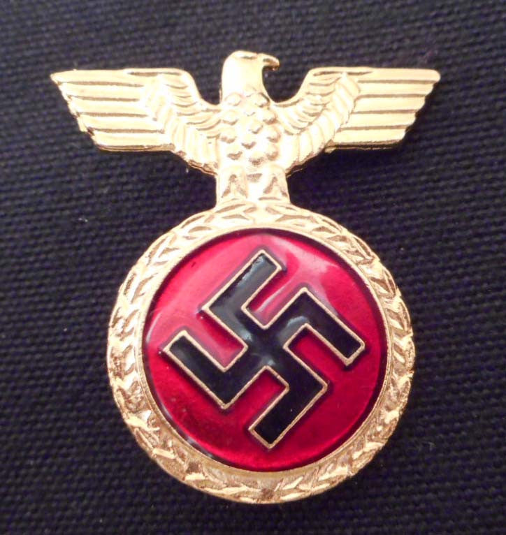 NSDAP Honor Badge in Gold, Enameled, Nazi Germany. – Roadshow Collectibles